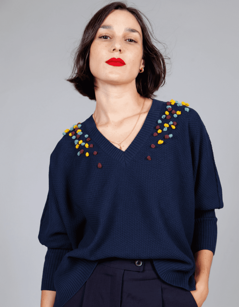 jersey hilo navy - La casita de Wendy | Ropa Sostenible y Ética | Hecho ...